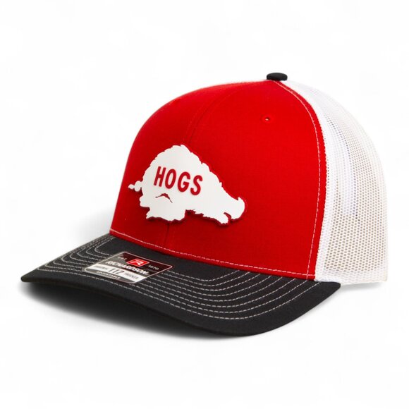 Nike | Accessories | Arkansas Razorbacks Retro Hogs White 3d Snapback ...